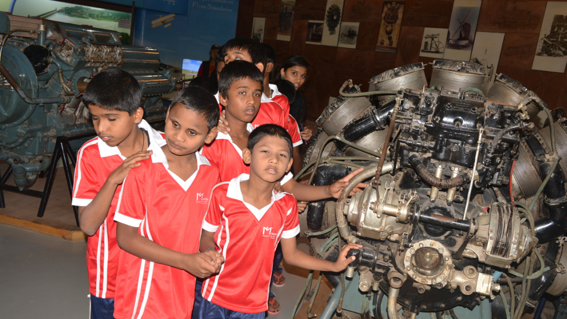 New year 2020 with the Mathru School Blind kids – Centum