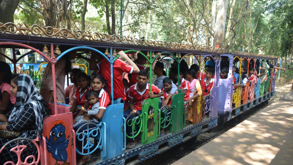 New year 2020 with the Mathru School Blind kids – Centum